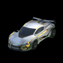 Rocket League Titanium White Fennec Design With Titanium White ...